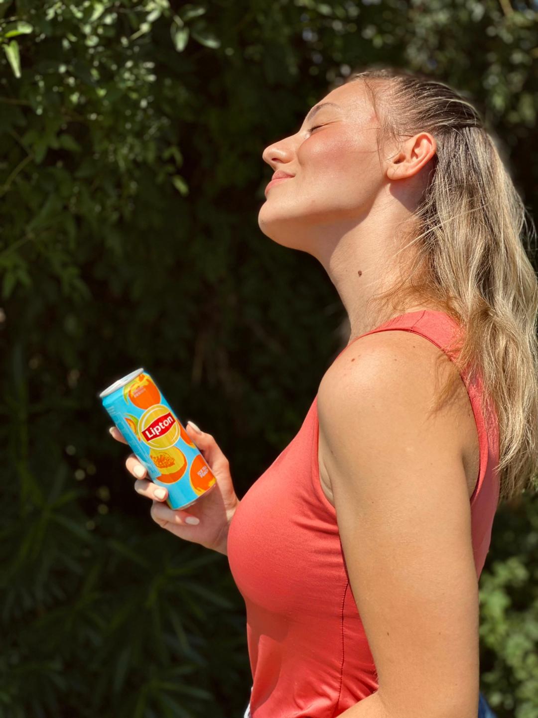 ANNA KORAKAKI SIGNS WITH LIPTON ICED TEA – CK AGENCY